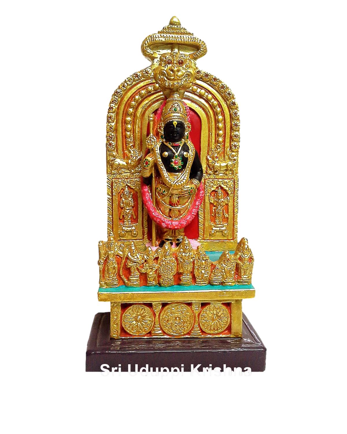 Sri Uduppi Krishnar Fiber Glass, For Puja Altar,Gift,Decor