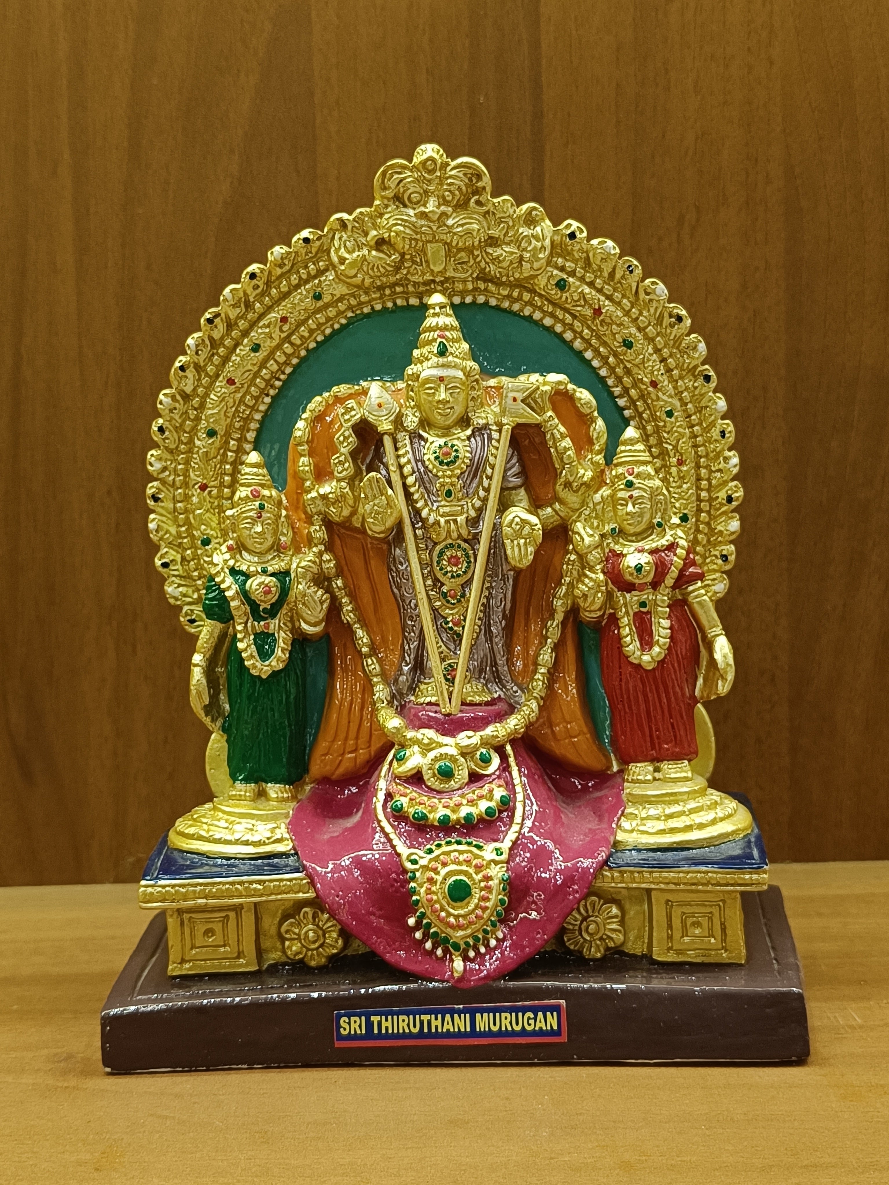 Sri Tiruthani Murugan Valli Deivanai Fiber