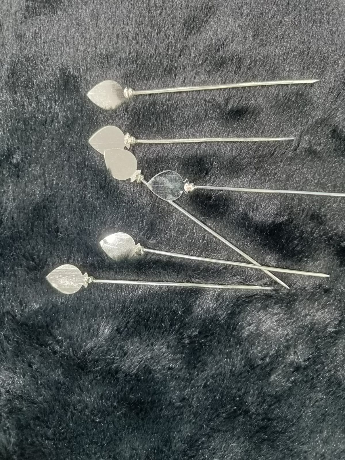 Pure Silver Vel Plain, For Puja Rituals